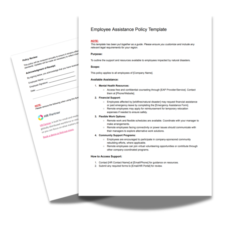 Free HR Templates – HR Partner