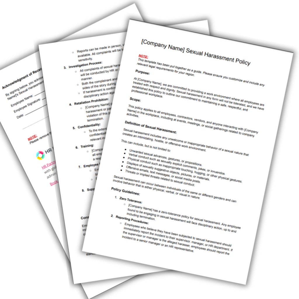 Free HR Templates – HR Partner