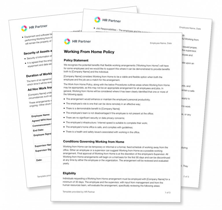 Free HR Templates – HR Partner